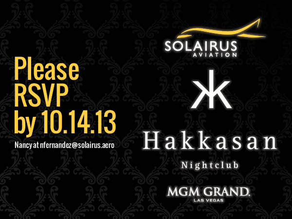 RSVP | Solairus Aviation