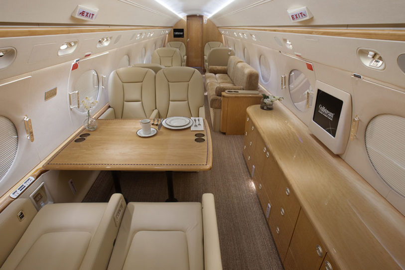 14 Passenger Gulfstream G350 – LAS Private Jet Charter | Solairus Aviation
